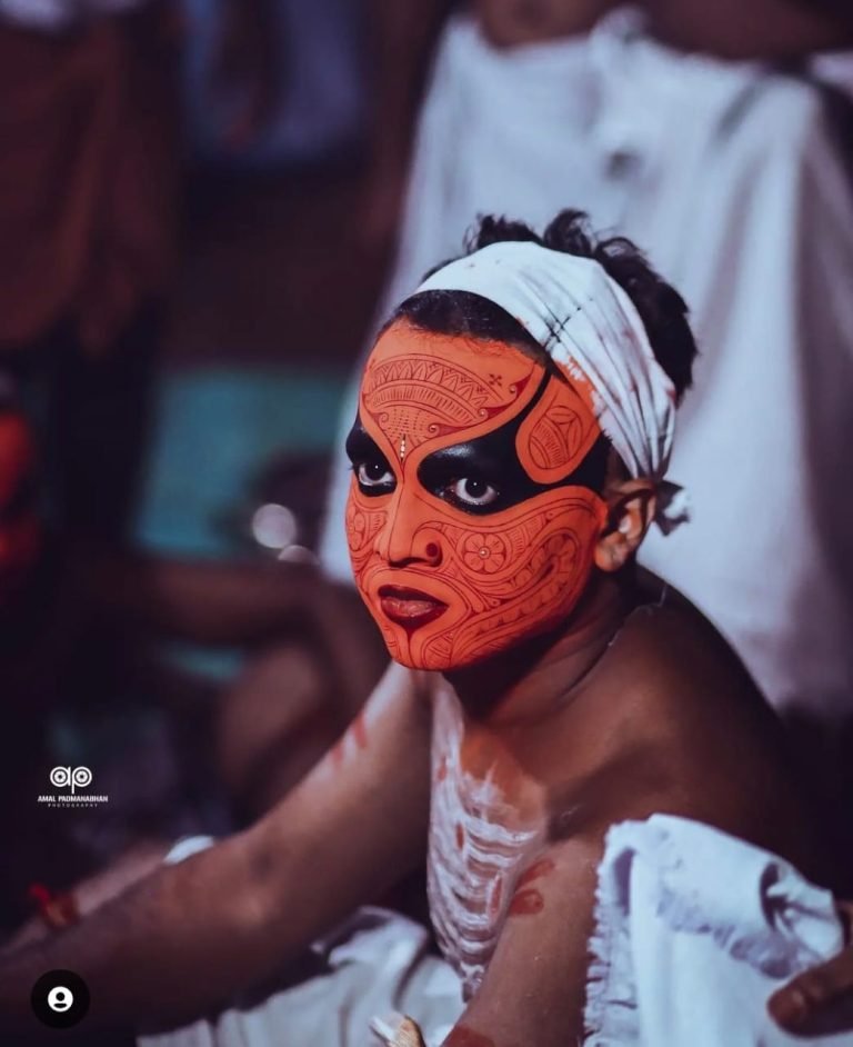 Theyyam Face: Kerala's Divine Expression