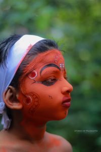 Theyyam Face: Kerala's Divine Expression