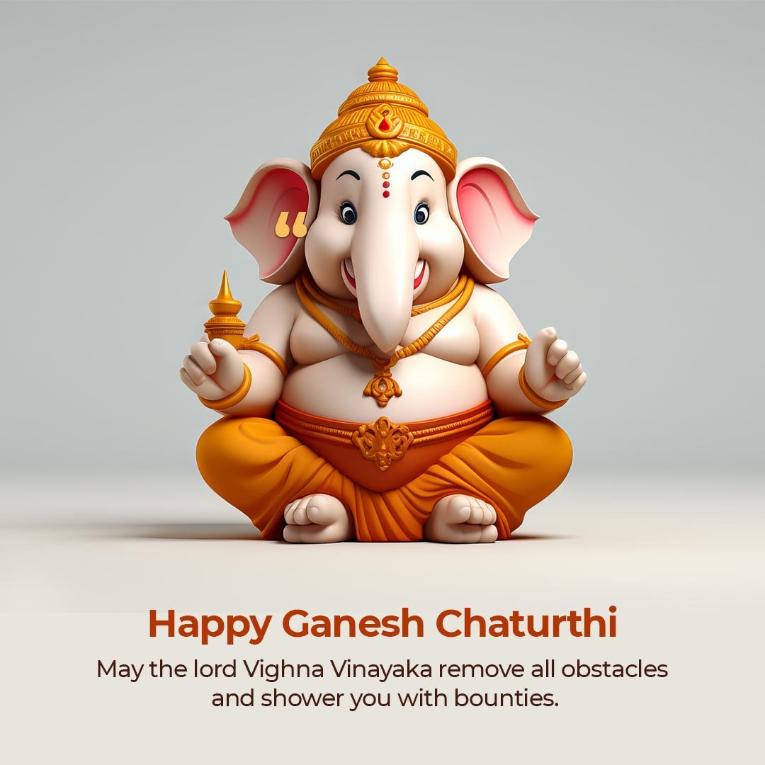 Best 15 Happy Ganesh Chaturthi wishes 2025 | Ganesholsavam