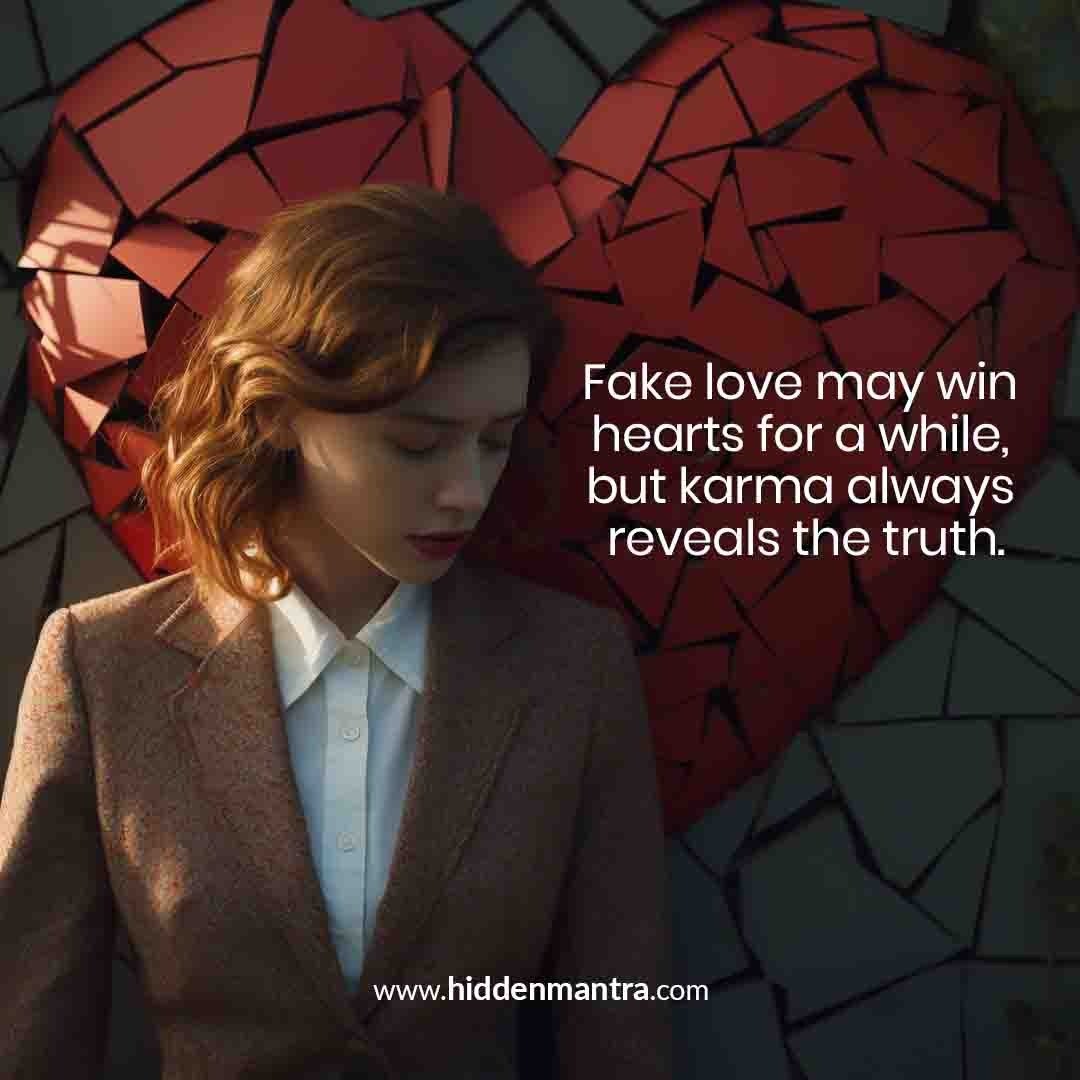 Karma Relationship Quotes – Love, Fake-Love & Broken Heart Karma Quotes