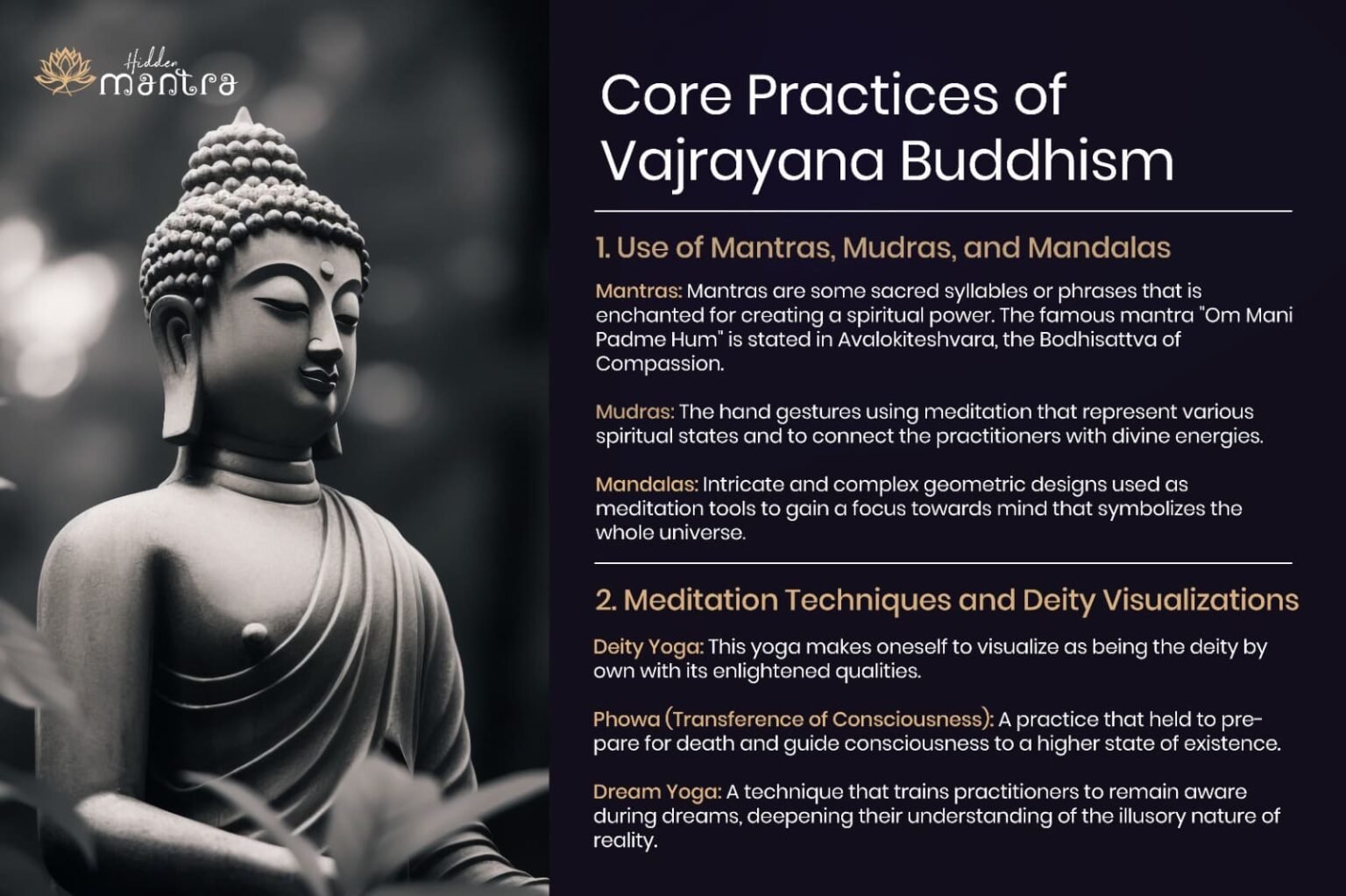What is Vajrayana Buddhism ? | The Diamond Vehicle