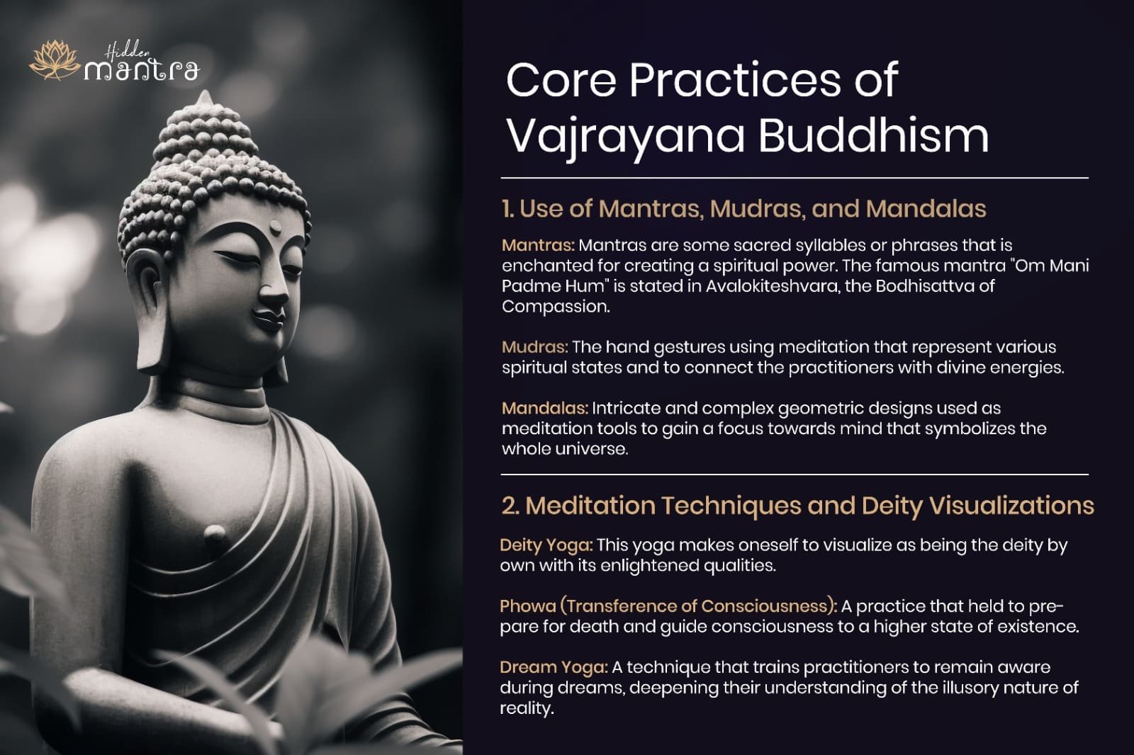 What is Vajrayana Buddhism ? | The Diamond Vehicle