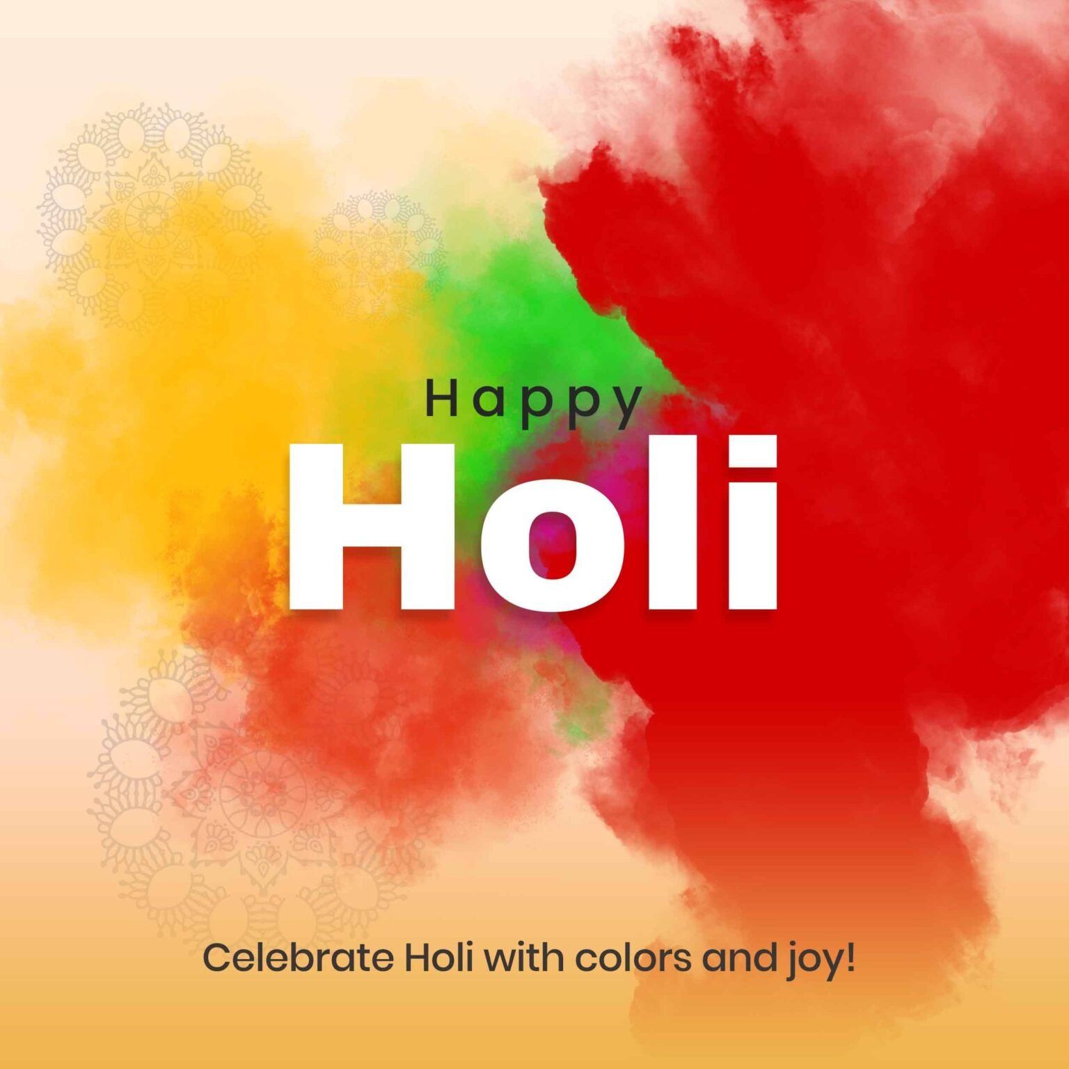 100+ Best Happy Holi Wishes In English 2025 | Hidden Mantra