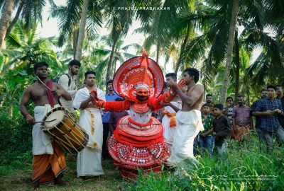 Voce Chamundi Theyyam Kerala Thee Chamundi Theyyam | Thee Chamundi
